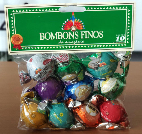 Pacote com 10 bombons mistos 170g | bombons