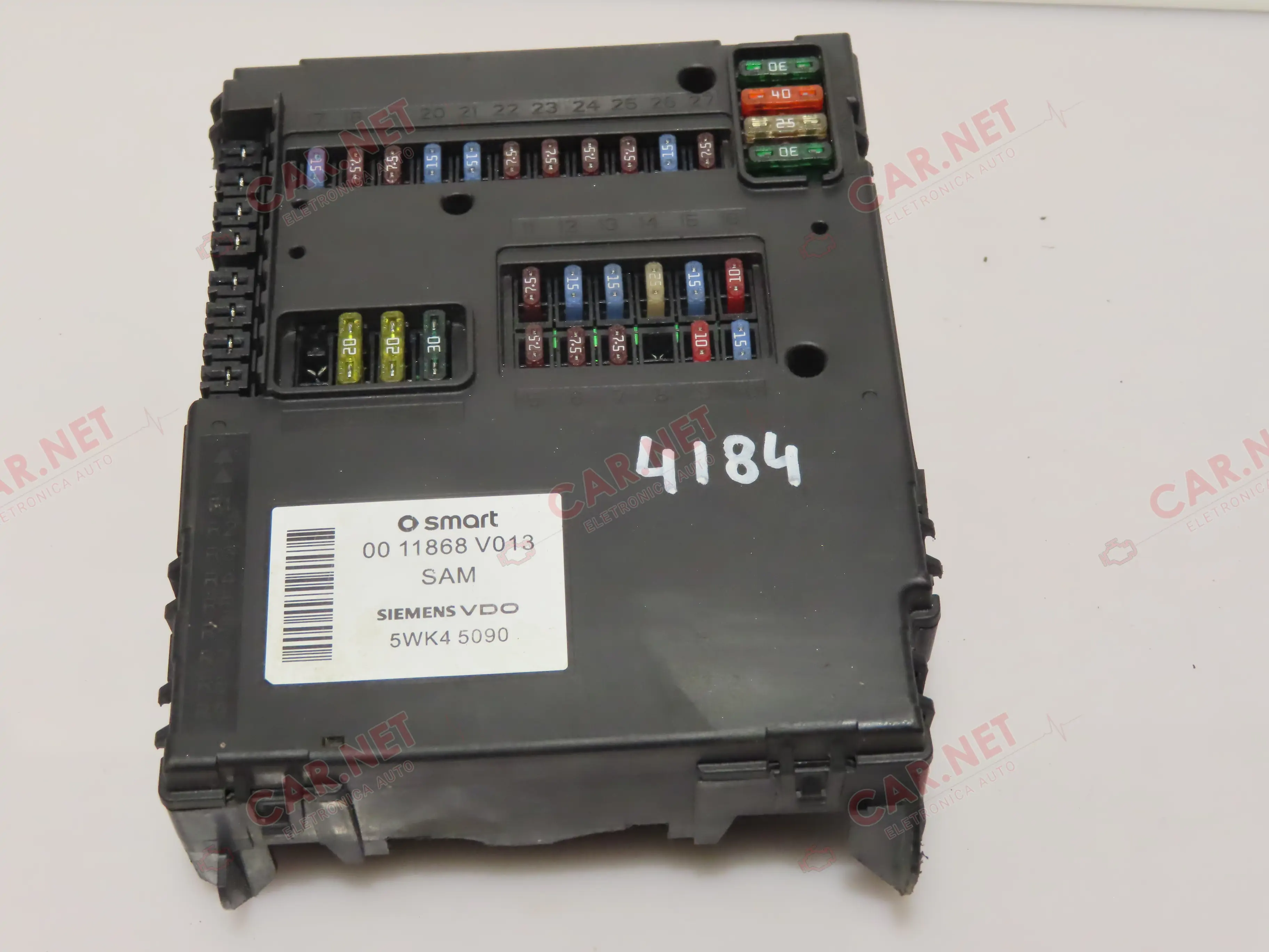 0011868V013 SAM SIEMENS VDO 5WK45090 CENTRALINA BODY COMPUTER SMART ...