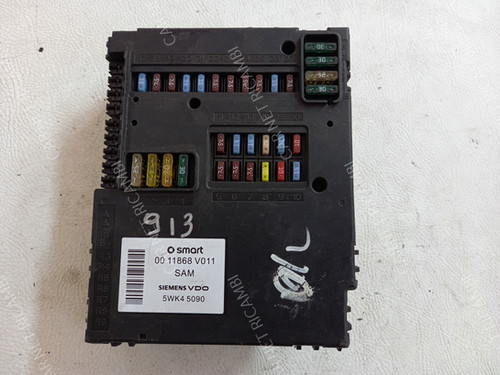 0011868V011 SAM SIEMENS VDO 5WK45090 CENTRALINA BODY COMPUTER SMART ...