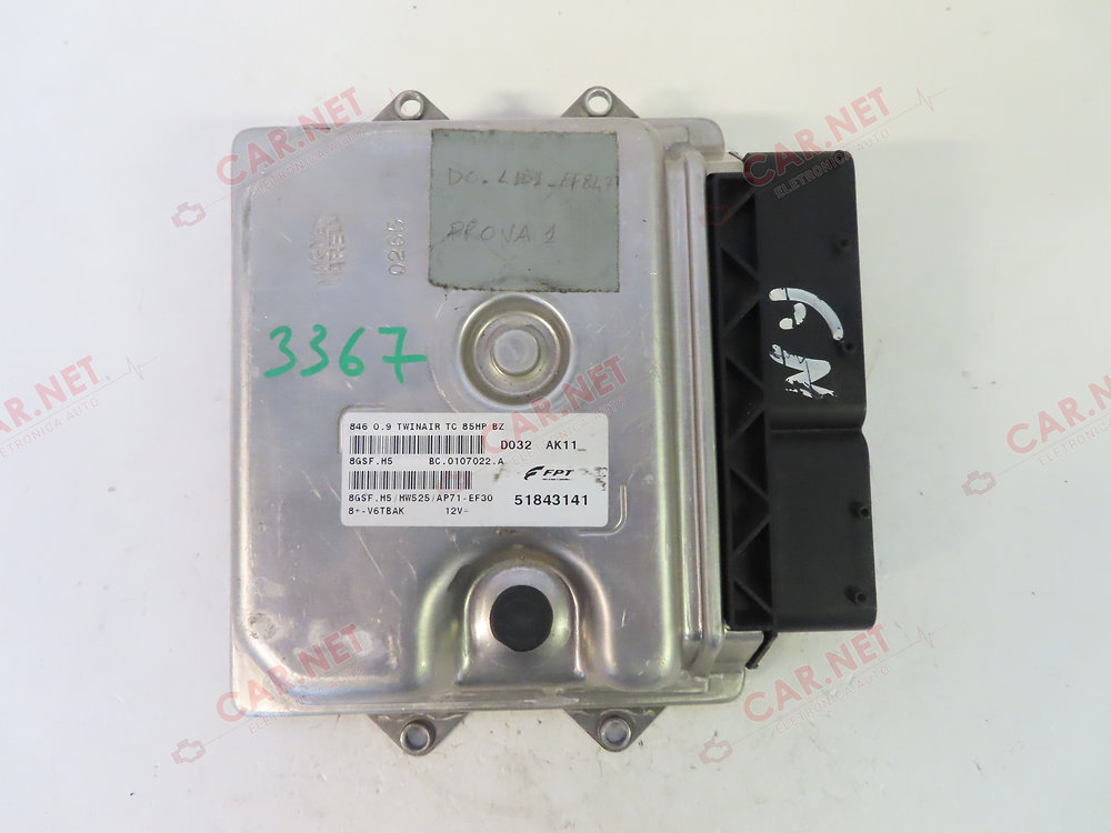 Replace the car control unit with a used one.