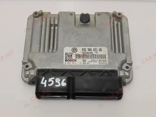 03G906021AB CENTRALINA MOTORE VW PASSAT B6 2.0 TDI 140 BOSCH 0281012119 ...