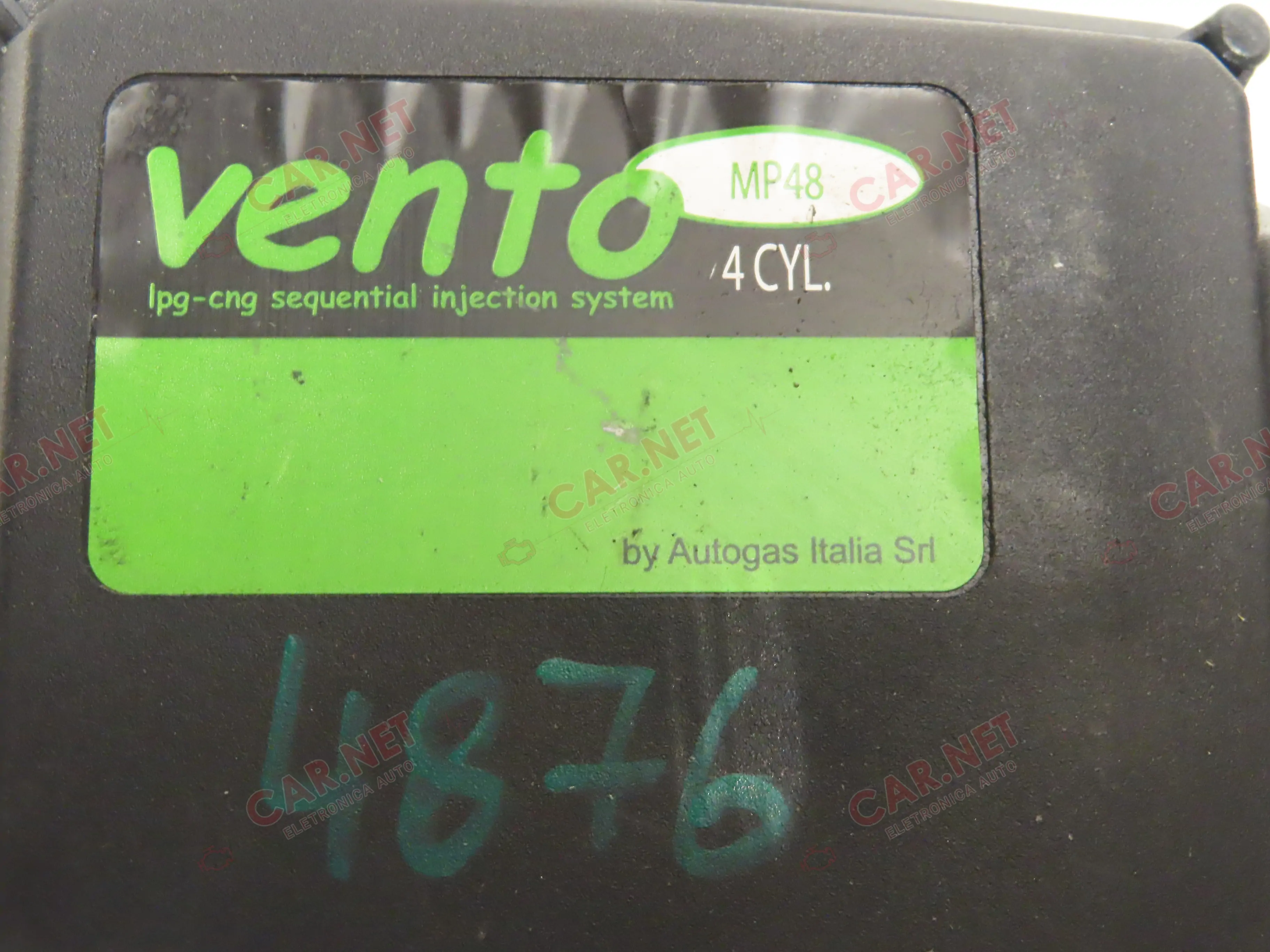 CENTRALINA GPL LPG ECU CNG METANO MP48 VENTO AUTOGAS 4 CYL INIEZIONE SEQUENZIALE | centralinemotore