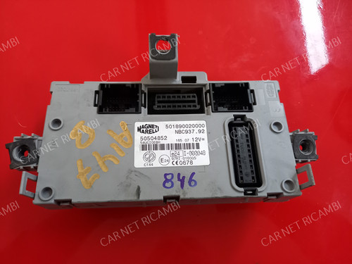 50504852 NBC937.92 501890020000 CENTRALINA BCM BODY COMPUTER ALFA ROMEO ...
