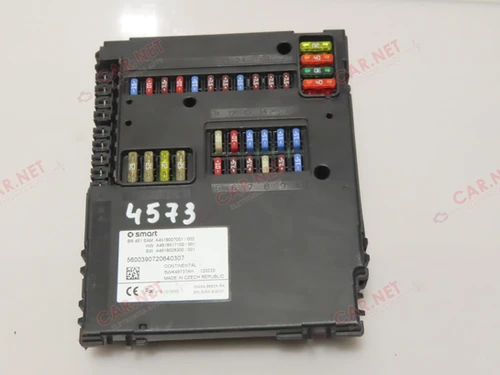 A4519007001 CENTRALINA BODY COMPUTER SAM SMART FORTWO 451 CONTINENTAL ...