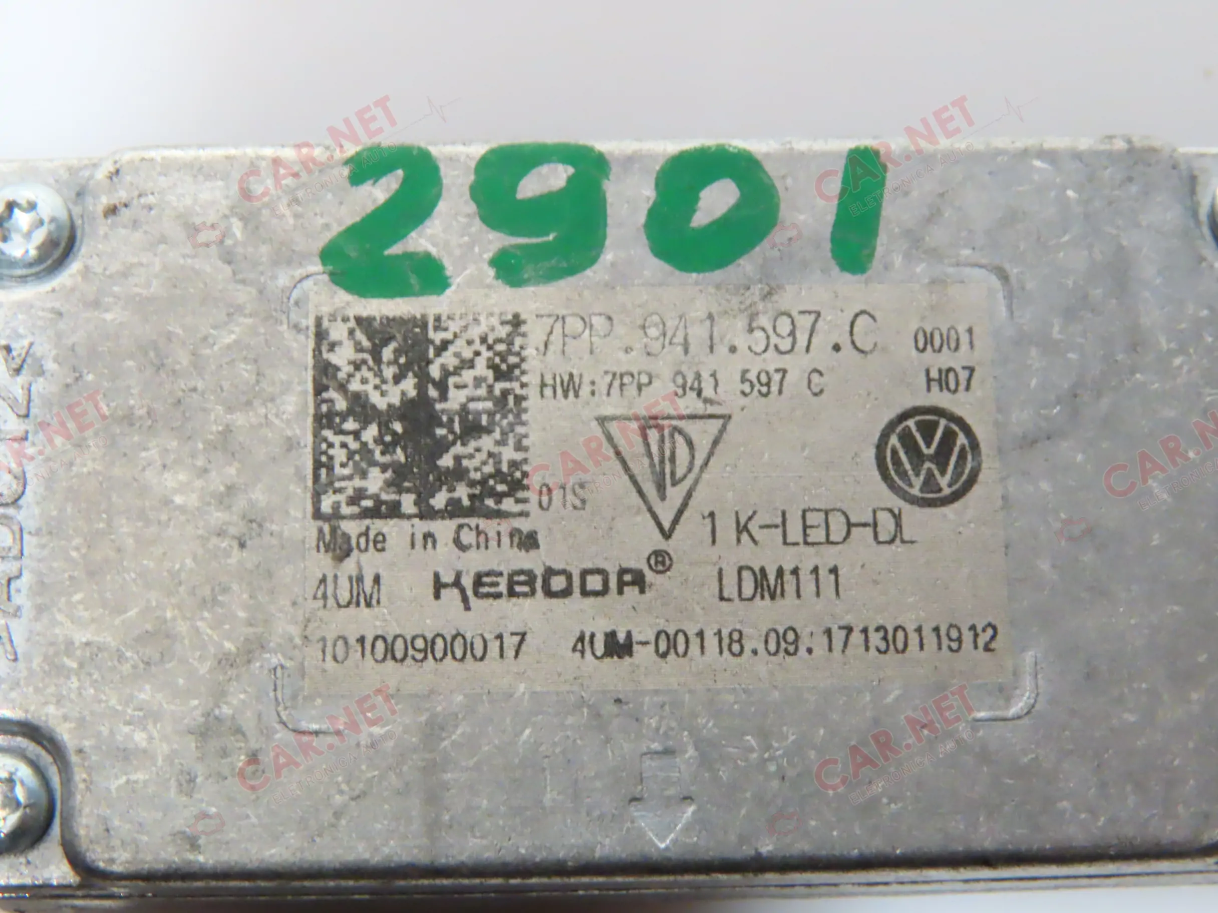 7PP941597C CENTRALINA FARI LED LUCE DIURNA 1K-LED-DL MODULO DRL VW GOLF ...