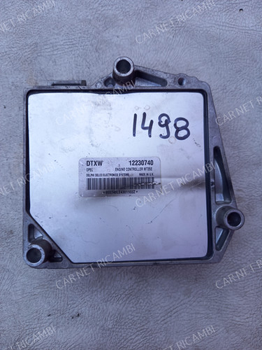 CENTRALINA MOTORE ECU OPEL ZAFIRA B 1.6 16V Z16XEP DELPHI DELCO MT35E ...