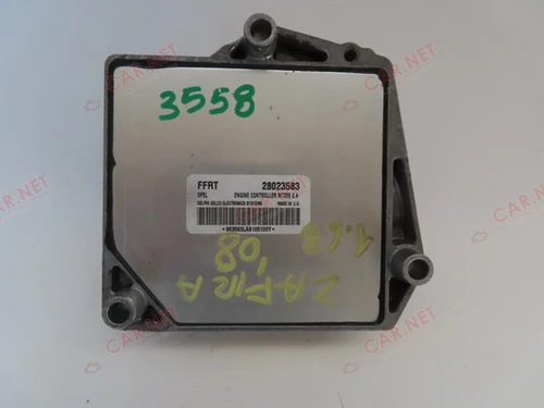 28023583 DELPHI DELCO MT35E 2.4 CENTRALINA MOTORE ECU OPEL ZAFIRA B 1.6 ...