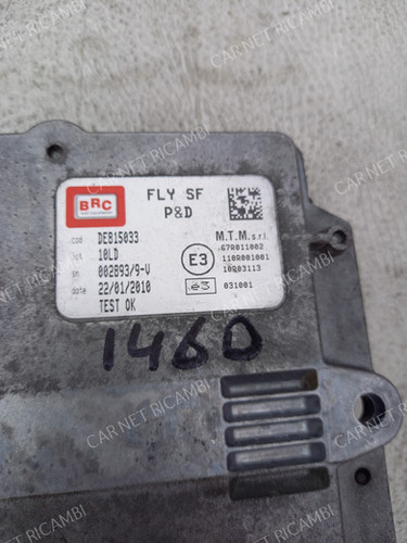 DE815033 CENTRALINA GPL ECU LPG BRC FLY SF P&D CHEVROLET SPARK M300 1.0 ...