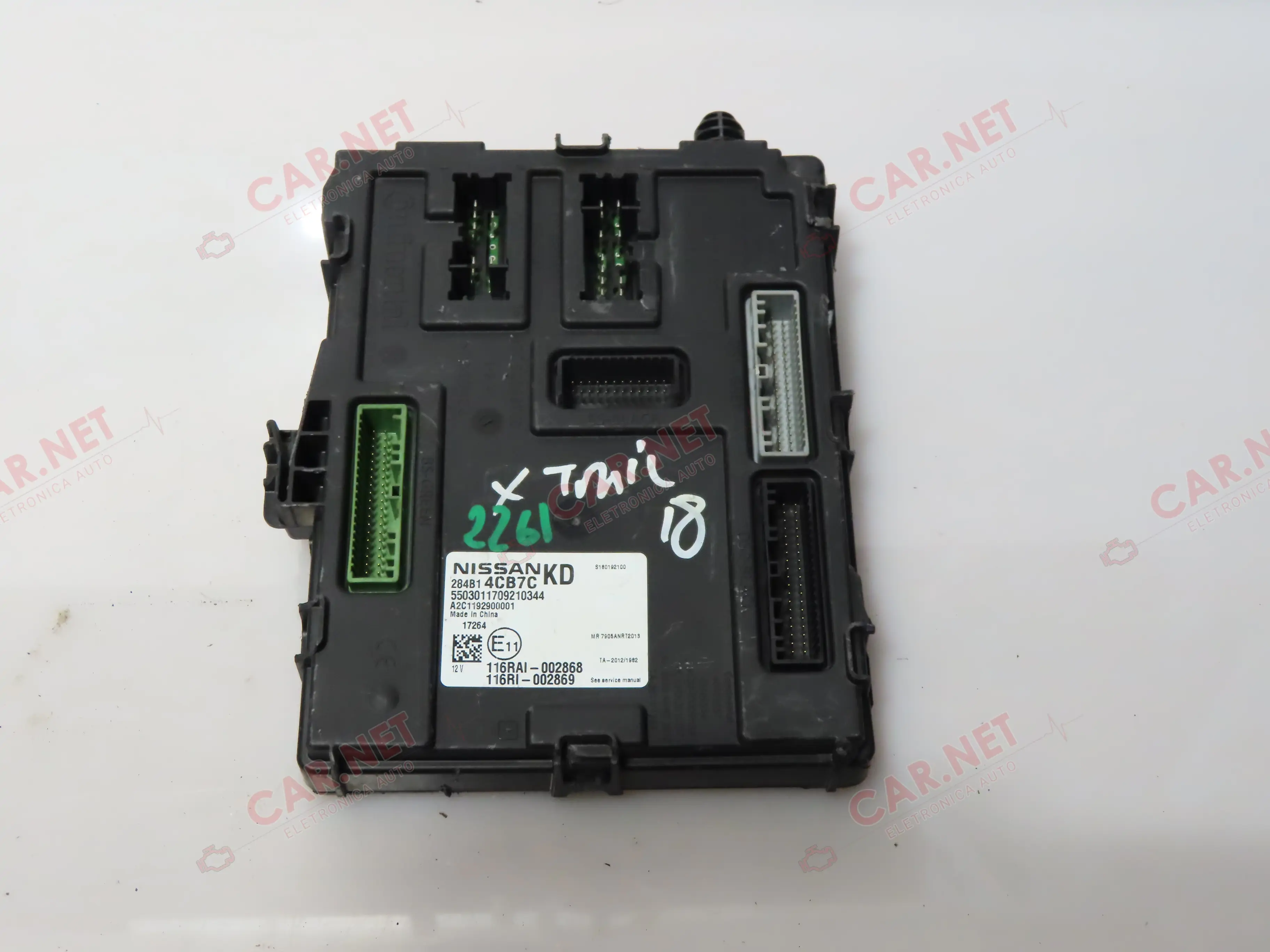 284B14CB7C KD CENTRALINA BODY COMPUTER BCM NISSAN X-TRAIL QASHQAI ...