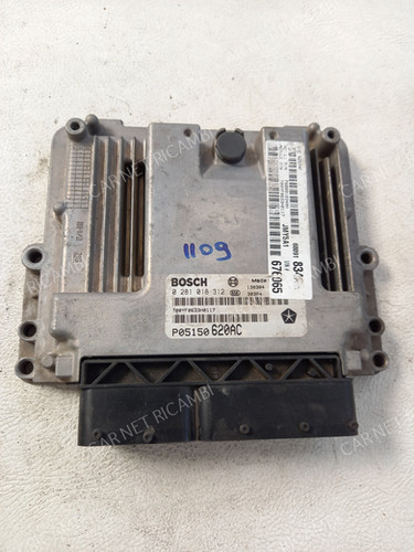 0281018312 P05150620AC EDC17C49 CENTRALINA MOTORE ECU FIAT FREEMONT 2.0 ...