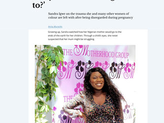 Sandra Igwe - Speaker & Maternal Health Advocate | CEO of The ...
