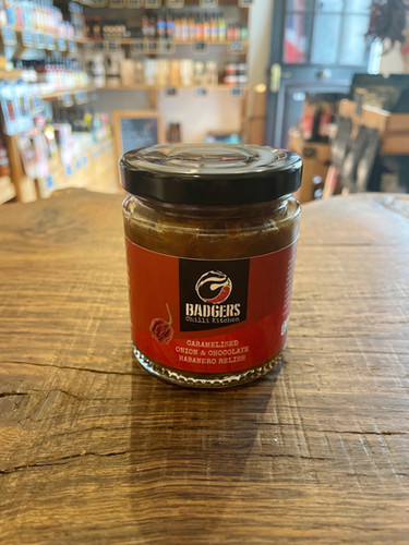 Badgers Chilli Kitchen Caramelised Onion & Chocolate Habanero Relish ...