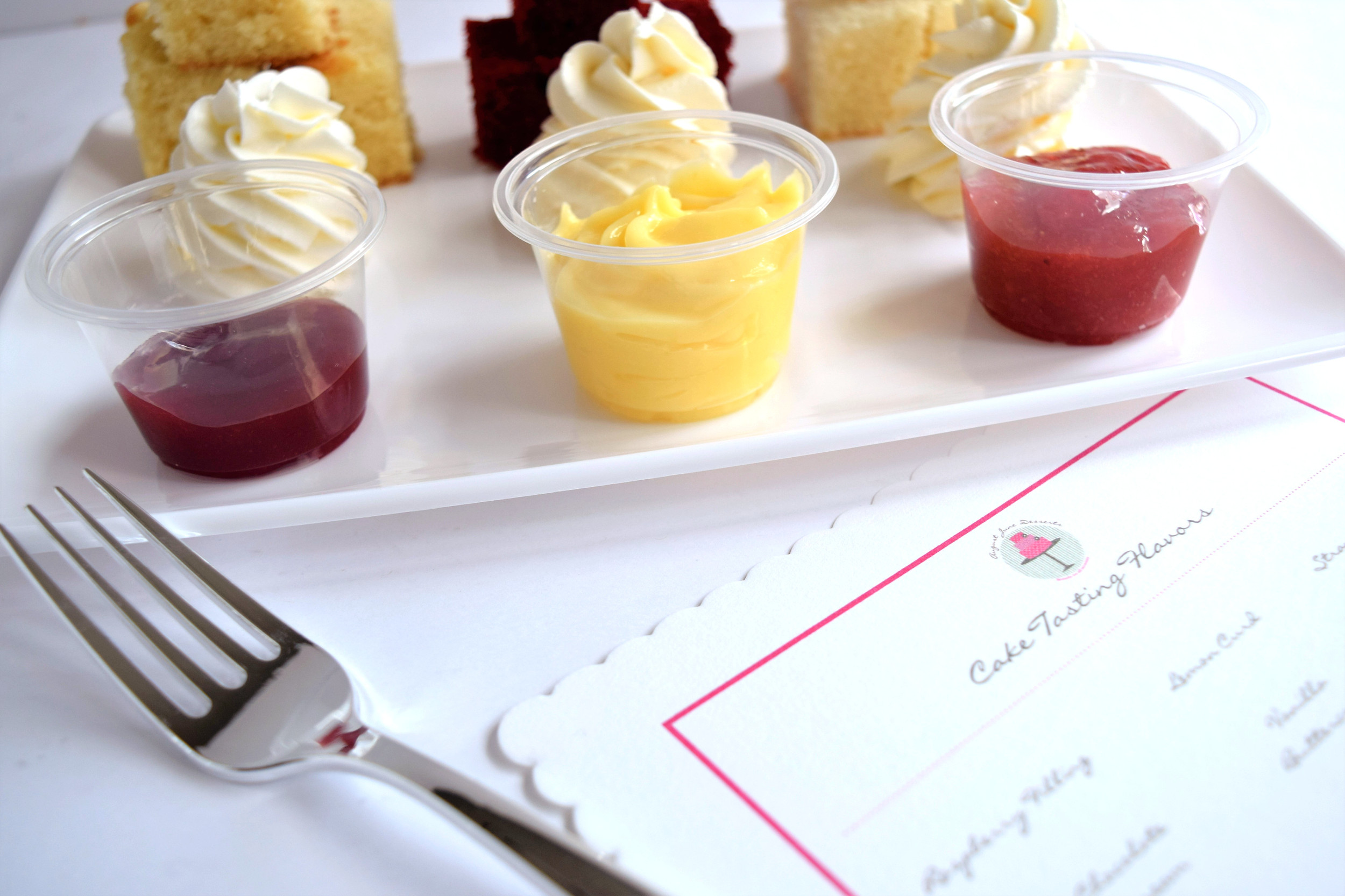 Cake Sampler Boxes & Consultations