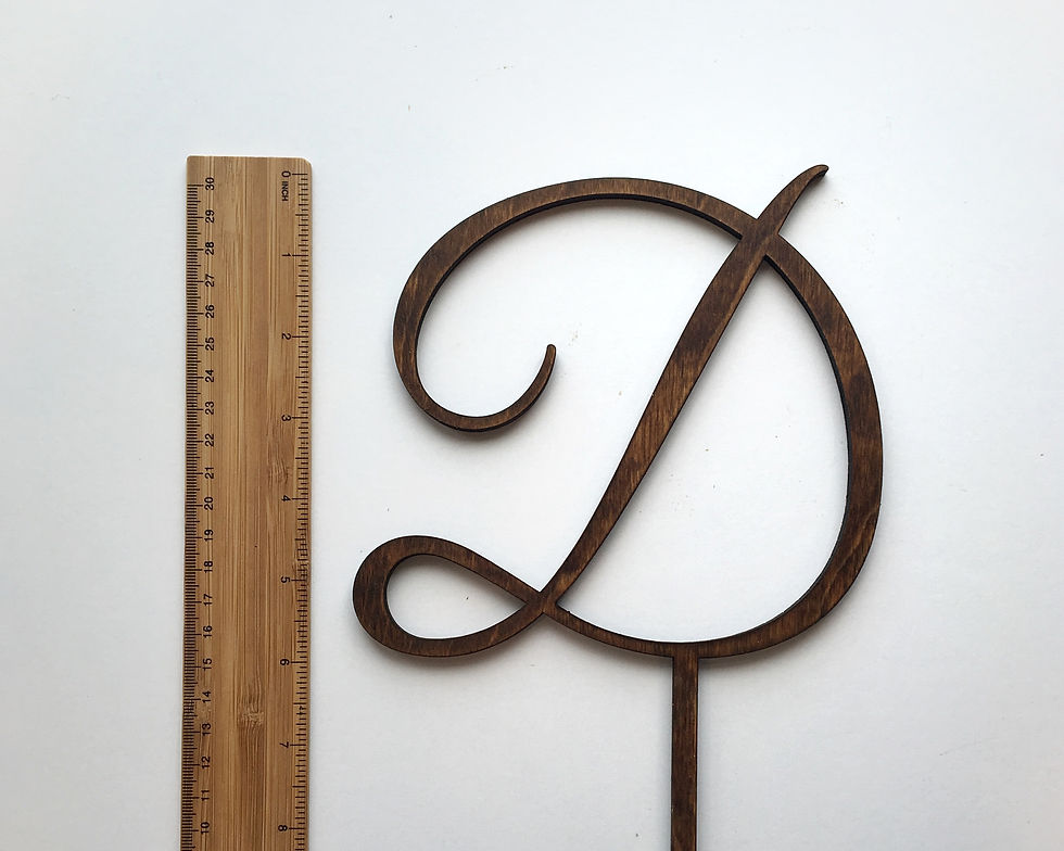 Blue Ridge Engraving Co. | Personalized Wedding Cake Toppers