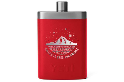 Personalized Yeti Flask | Blue Ridge Engraving