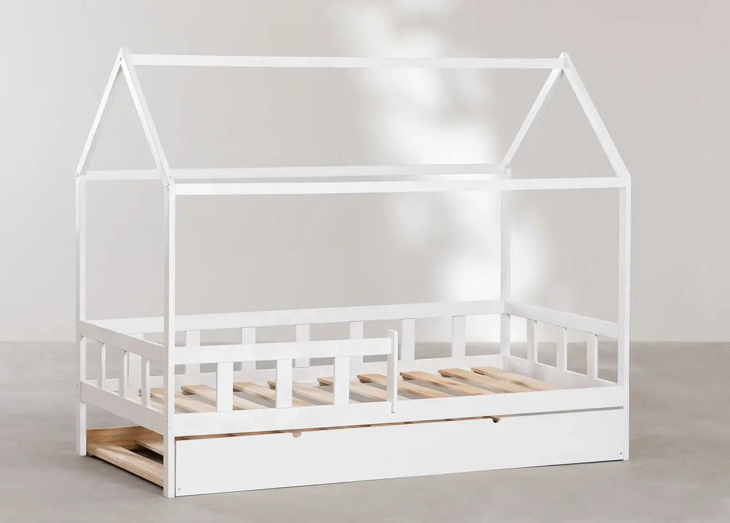 CAMA MONTESSORI BRENDA BLANCA+CAMA NIDO | BAMBINOS ON-LINE
