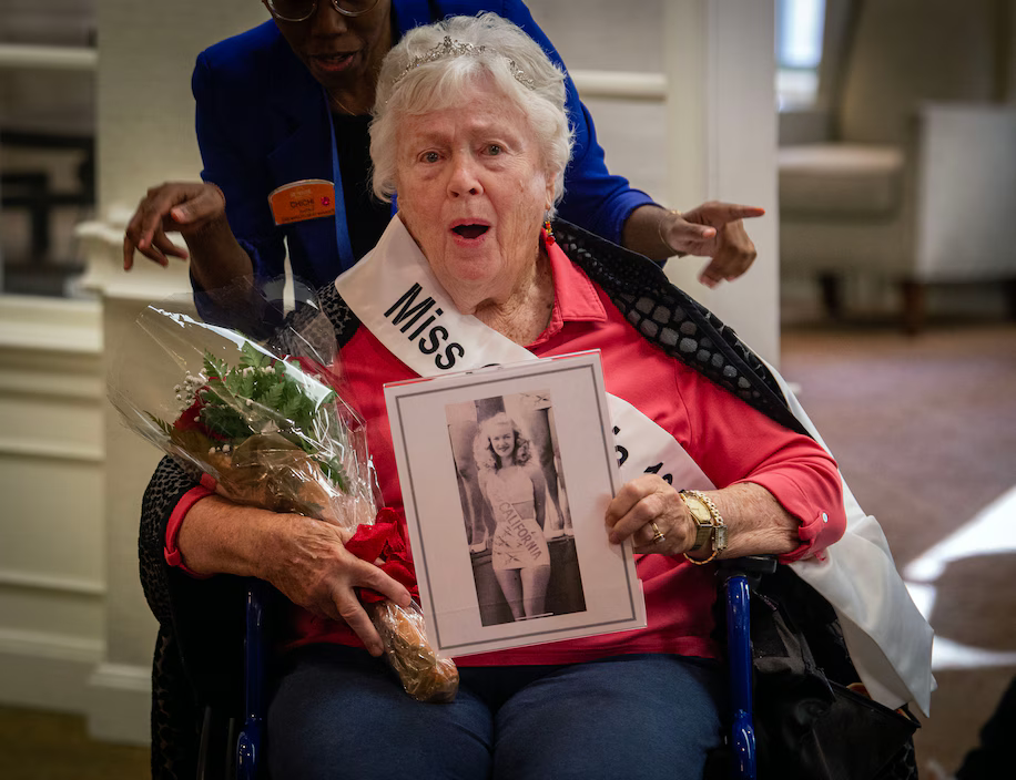 A former Miss California lost her sash. At 96, she got a new one.