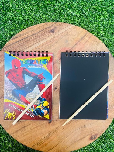 Spider Man Scratch Sheets | Wisdom Stationary