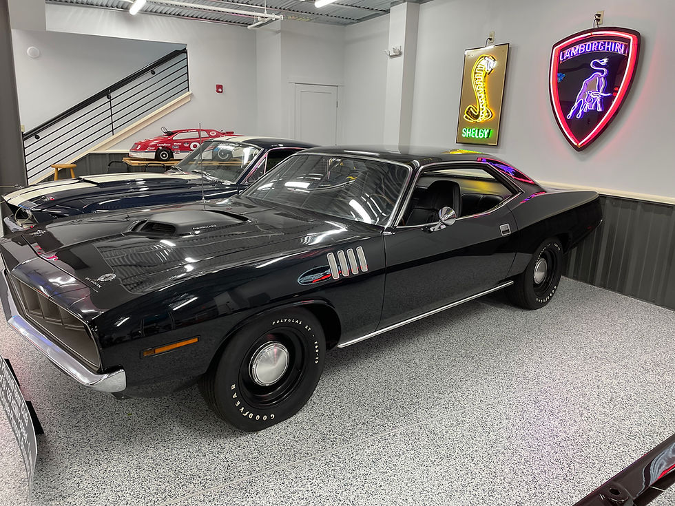 Stories from Steve: 1971 Hemi Cuda – 4 Speed – Black on Black