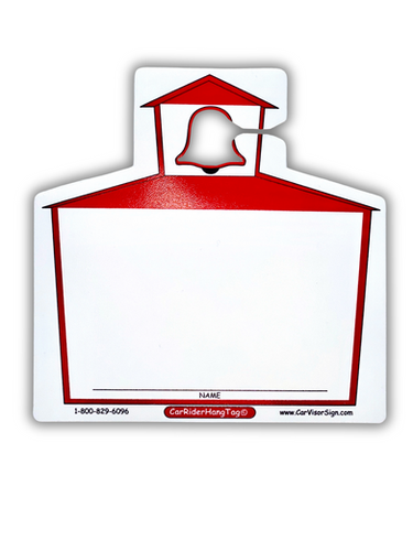 School Mirror Car Signs (Pack of 50) | The Little Sign Co
