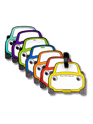 Car Rider Backpack Tag | The Little Sign Co
