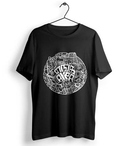 Enga Area ( Black Edition ) T-Shirt | North.lk