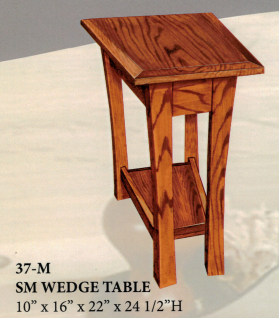 Weavers 37-M Small Wedge Table | Worthington Designs