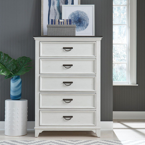 417-BR40 Allyson Park 5 Drawer Chest | Worthington Designs