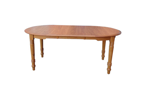 6072-LAMINATED DINING LEG TABLE W/ 18" LEAF | Worthington Designs