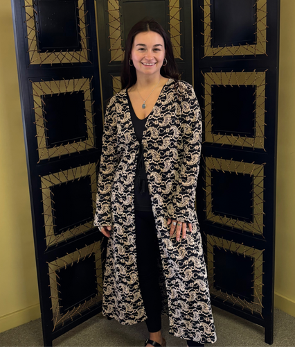 Long Open-Front Duster | Made On Earth