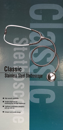 Stethoscope (Classic Stainless Steel) | Medx