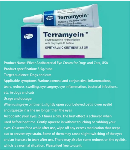 TERRAMYCIN EYE OINTMENT | Pet Meds Otc