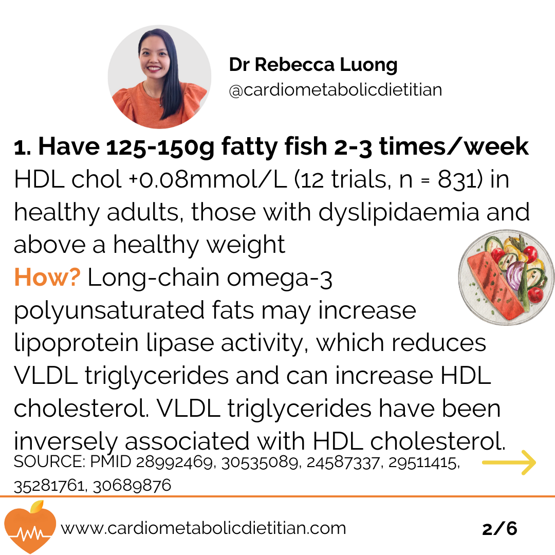 6 Ways to Raise HDL Cholesterol