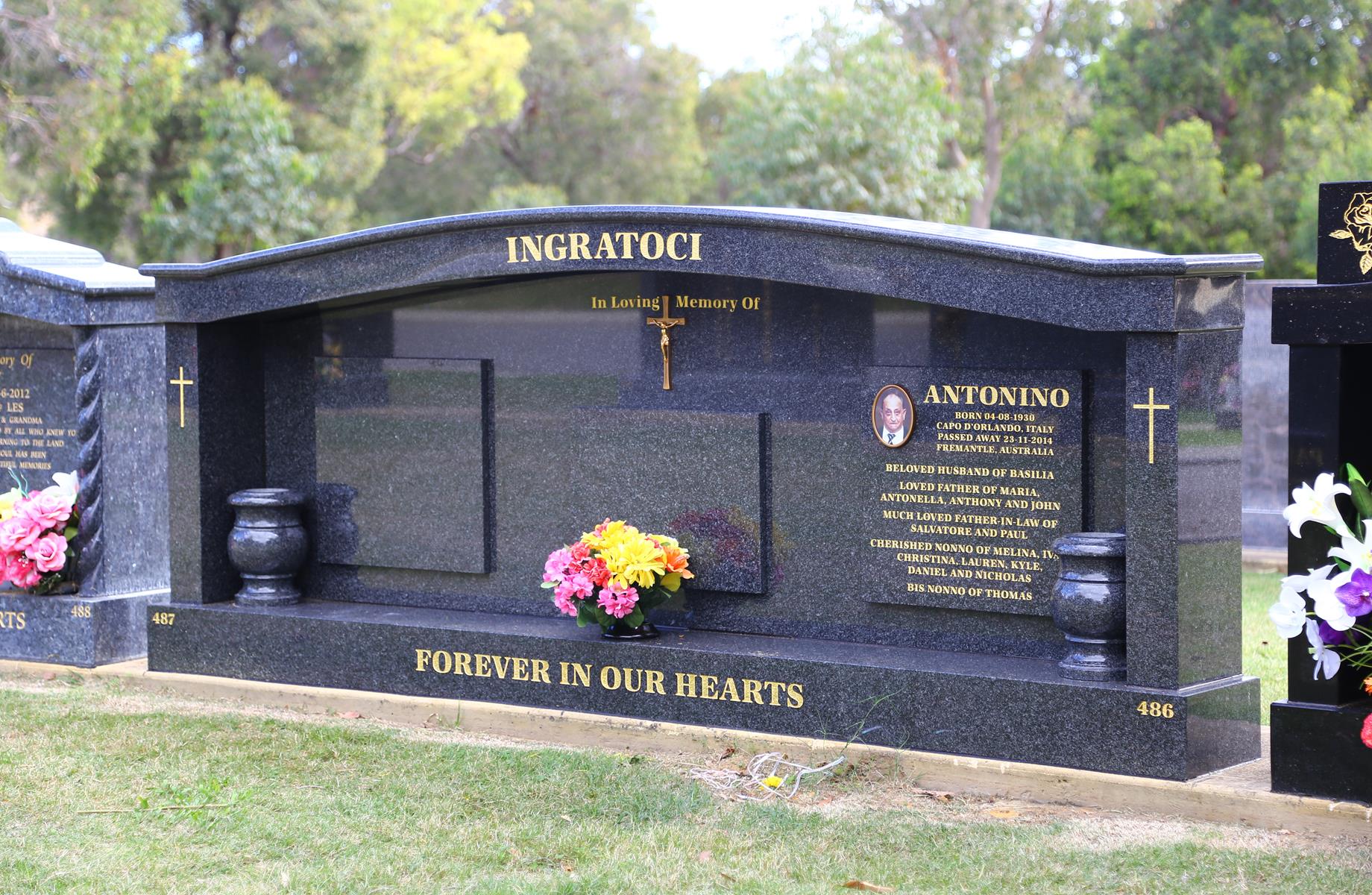 Headstones Gallery | Perth Memorials