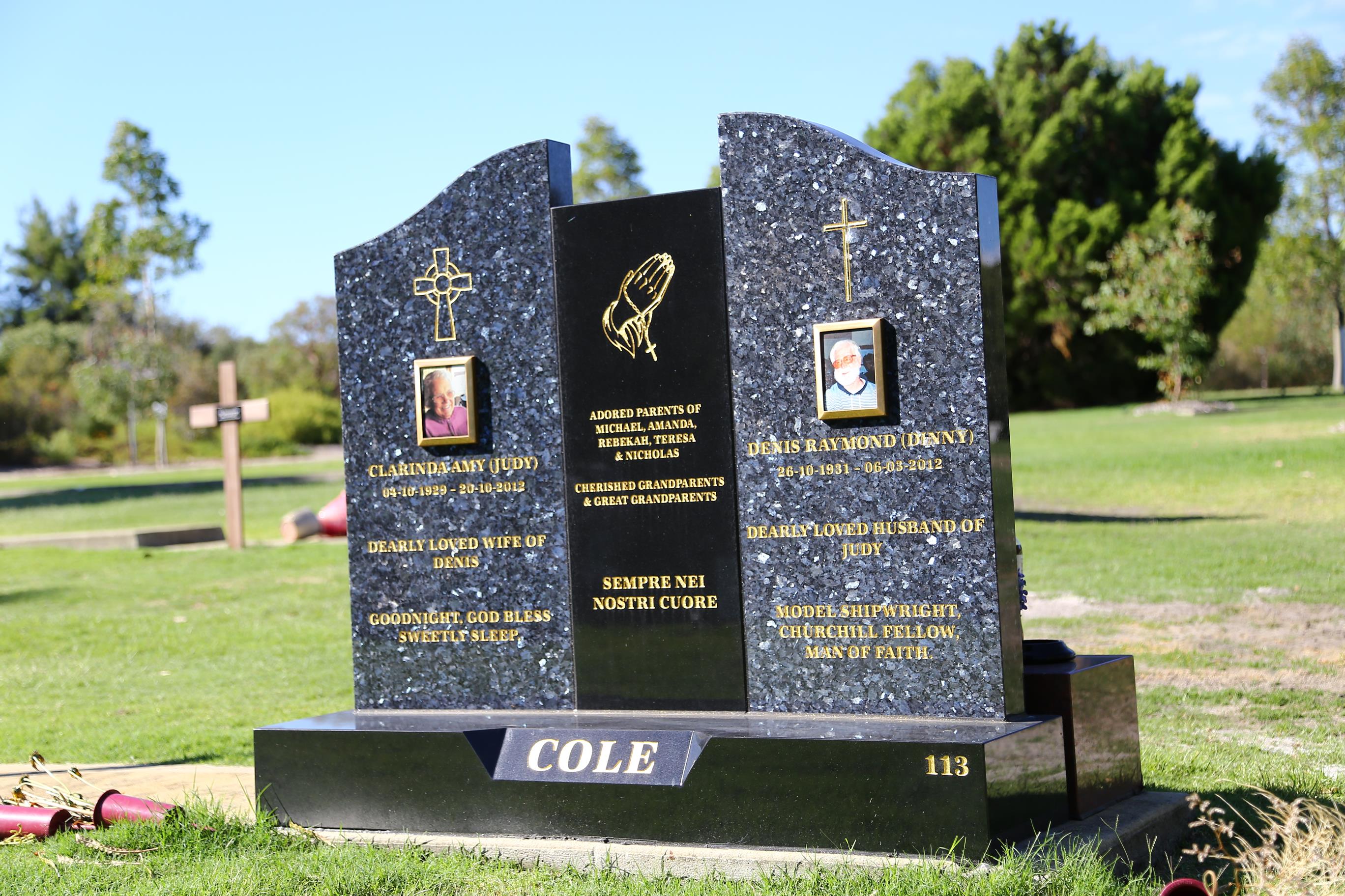 Headstones Gallery | Perth Memorials