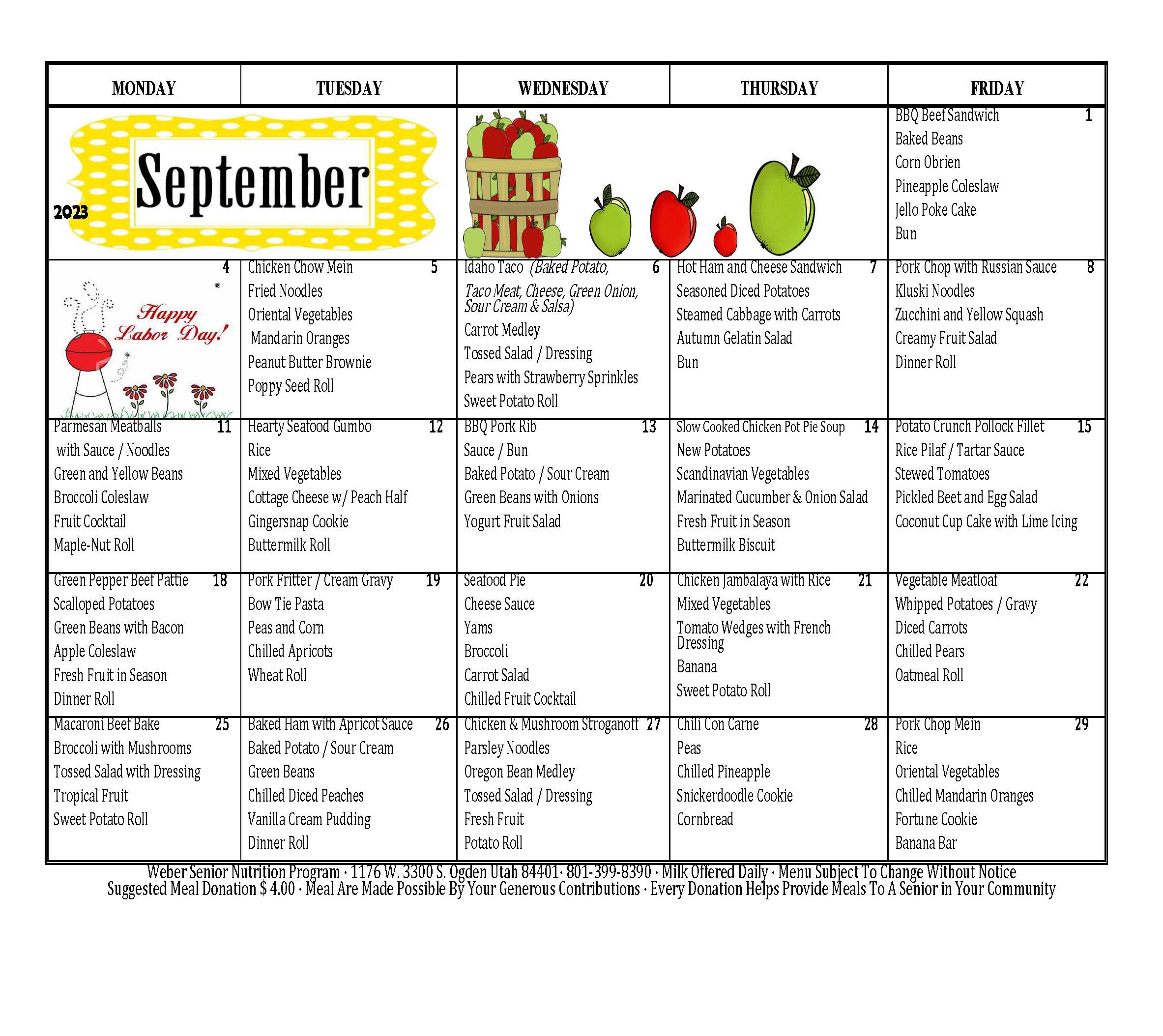 Senior Centers | Weber Human Services Aging