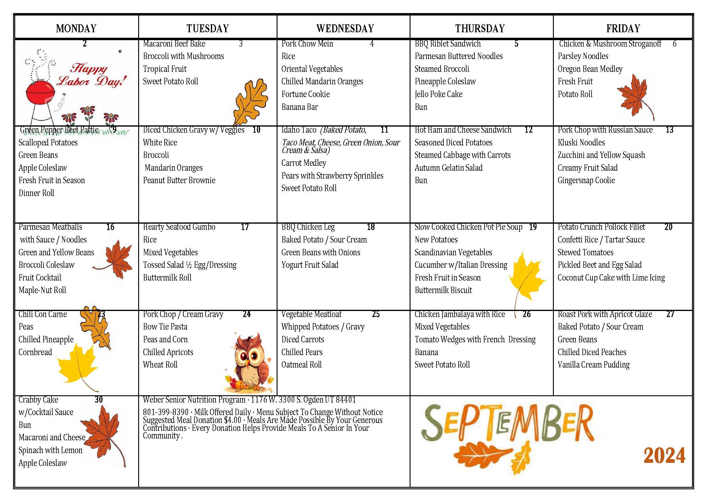 Senior Centers | Weber Human Services Aging