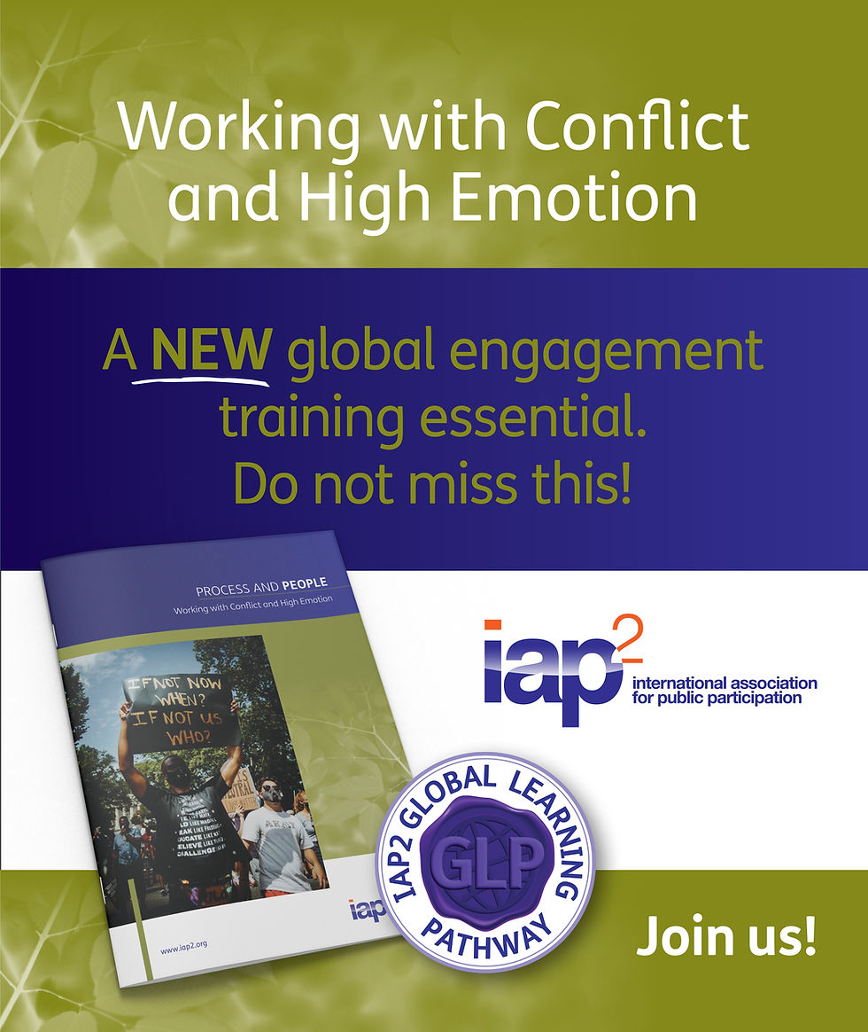 Confluence IAP2 Training | public participation