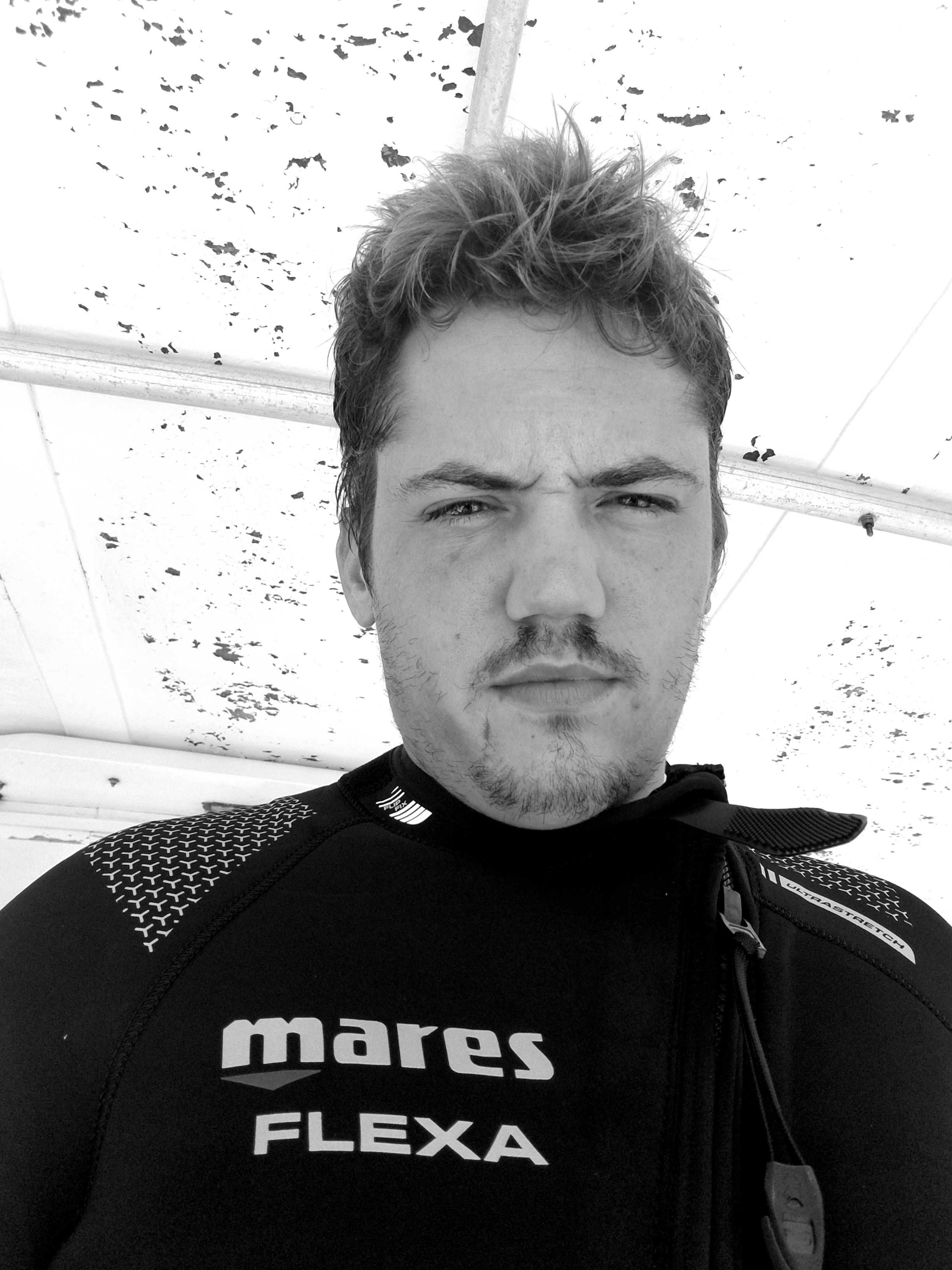 Bull Shark Diving at Bat Islands (Murciélago), Costa Rica