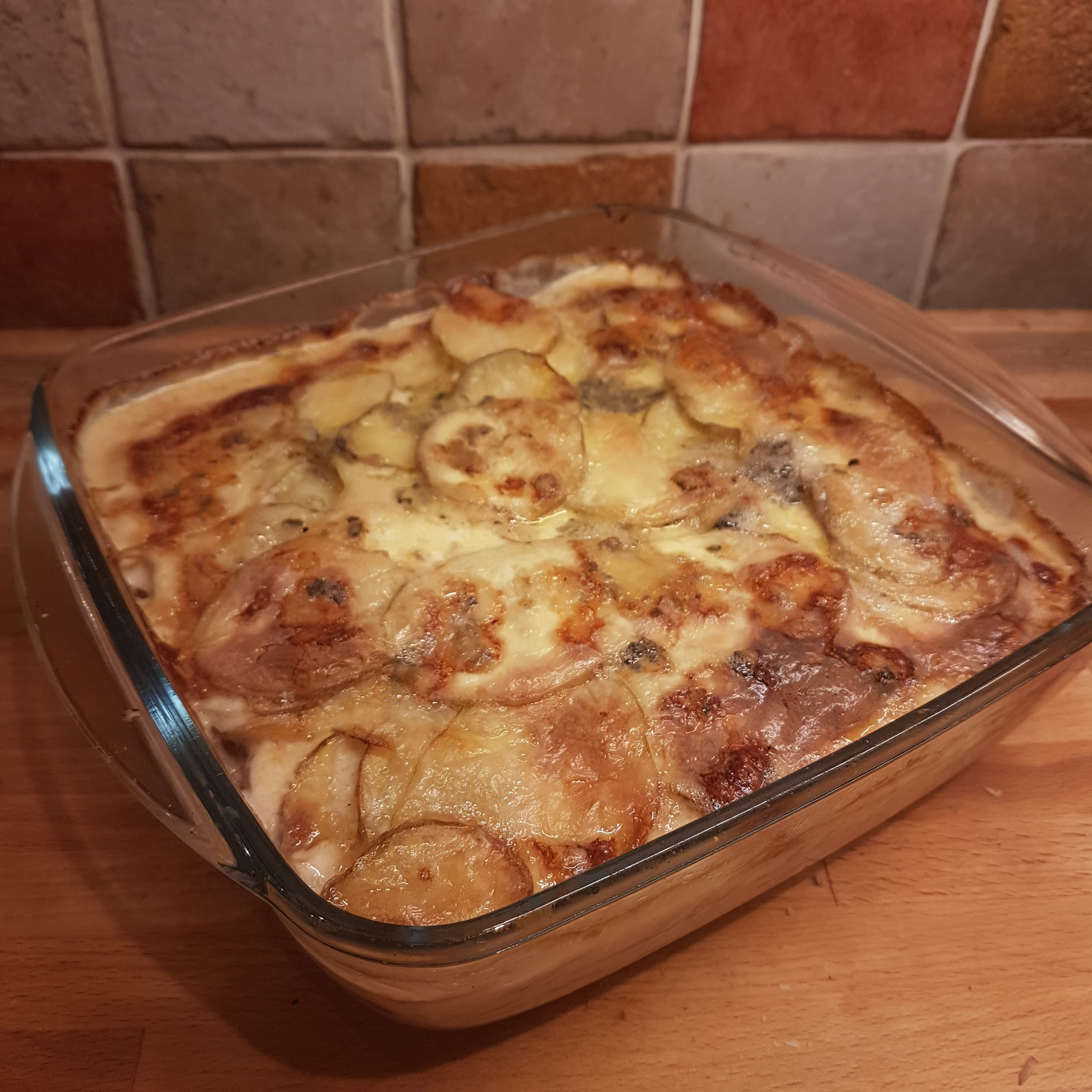 Dorset Blue Vinny Potato Gratin| Dorset Blue Vinny| Blue Cheese Recipe