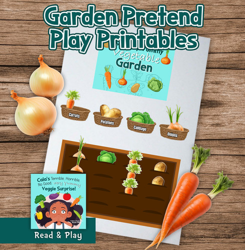 Garden Pretend Play Printables | Red Velvet Parties
