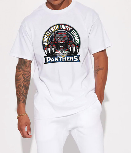 Juneteenth Unity Games Panthers Unisex Tee | JUG