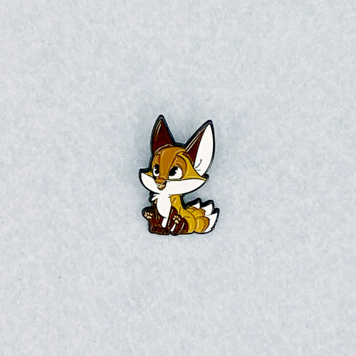 "Oren's Way" Fox Pin | greyscale animation