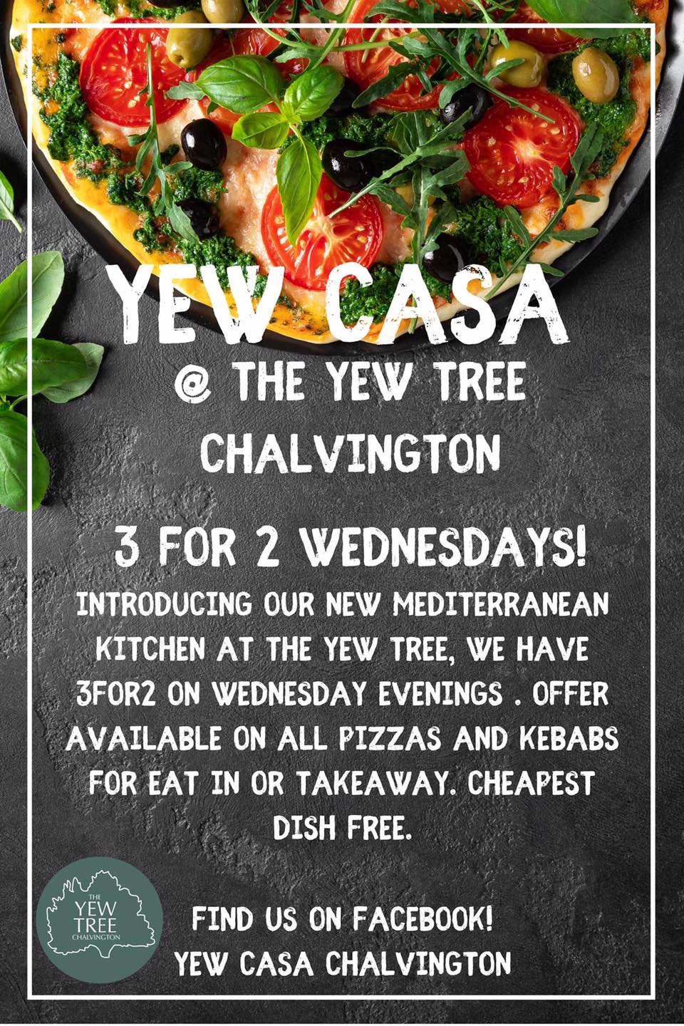 New Mediterranean Kitchen At The Yew Tree in Chalvington