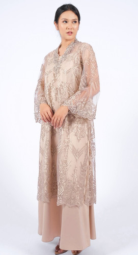 KN01-Klambi Ananta Aprilia Dress in Light Grey | Daysinkora