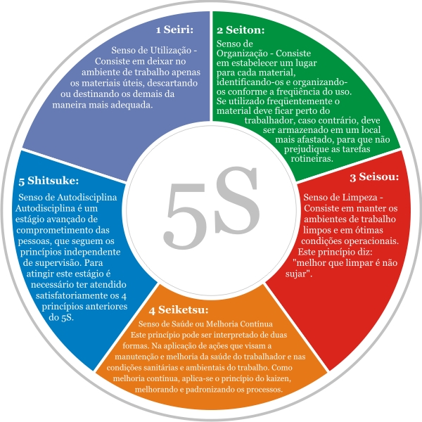 Os cinco Sensos 5S e a relação com a Logística