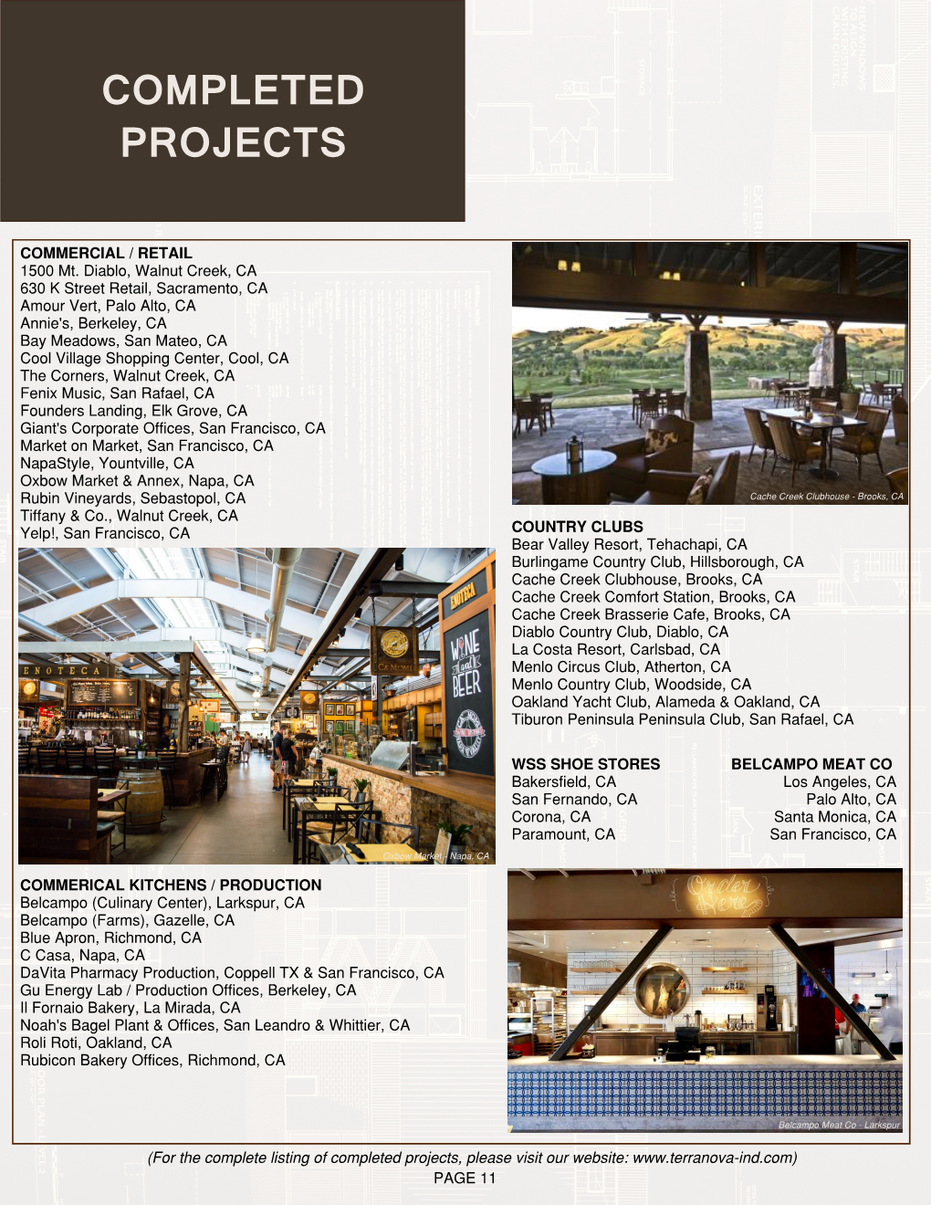 PROJECTS | terranova