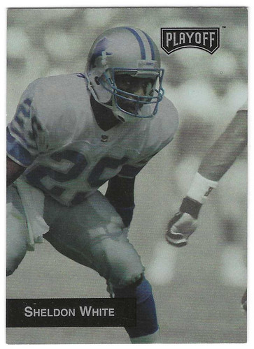 Sheldon White 1993 Playoff #83 Detroit Lions | mancavecards