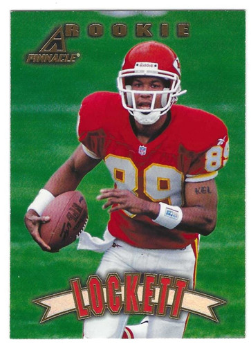 Kevin Lockett Rookie 1997 Pinnacle #172 Kansas City Chiefs | mancavecards