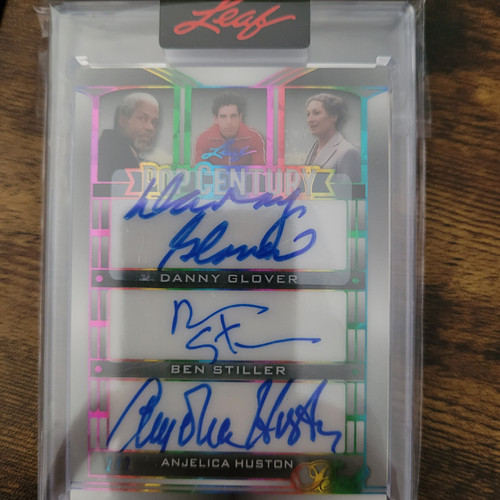 Danny Glover/ Ben Stiller/ Anjelica Huston 2025 Leaf Pop Century Pearl ...